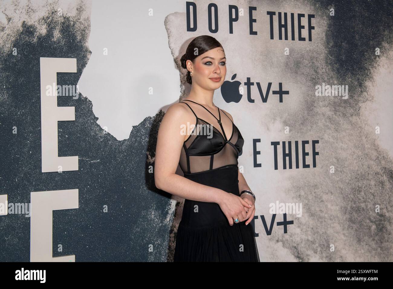 New York, United States. 25th Feb, 2025. Liz Caribel Sierra attends the ...