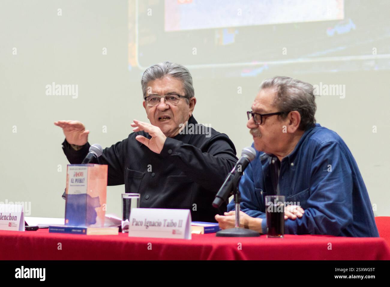 Mexico City, Mexico. 25th Feb, 2025. Jean-Luc Mélenchon, French ...