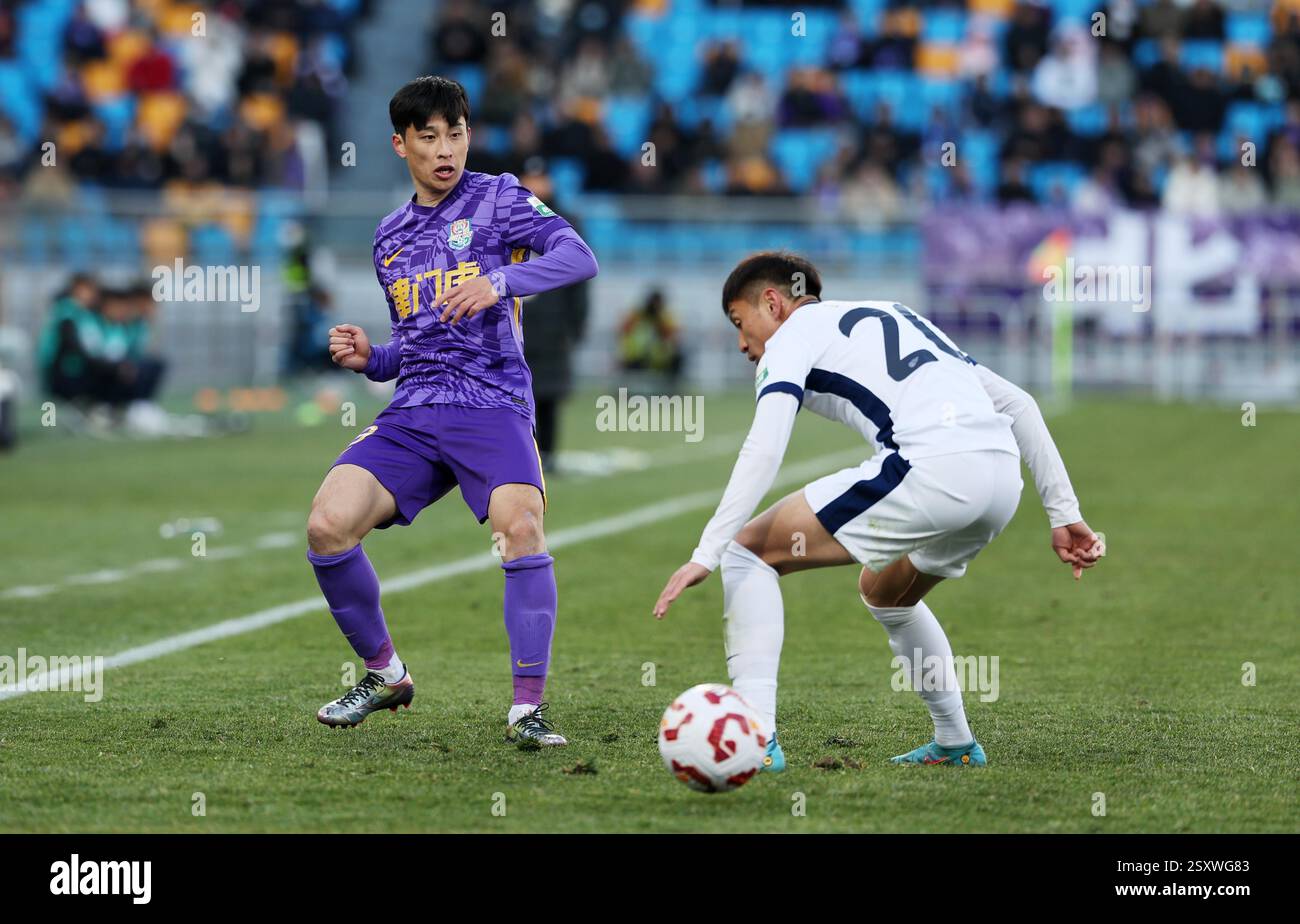 Tianjin Jinmen Tiger Football Club 2-2 draw Meizhou Hakka Football Club ...