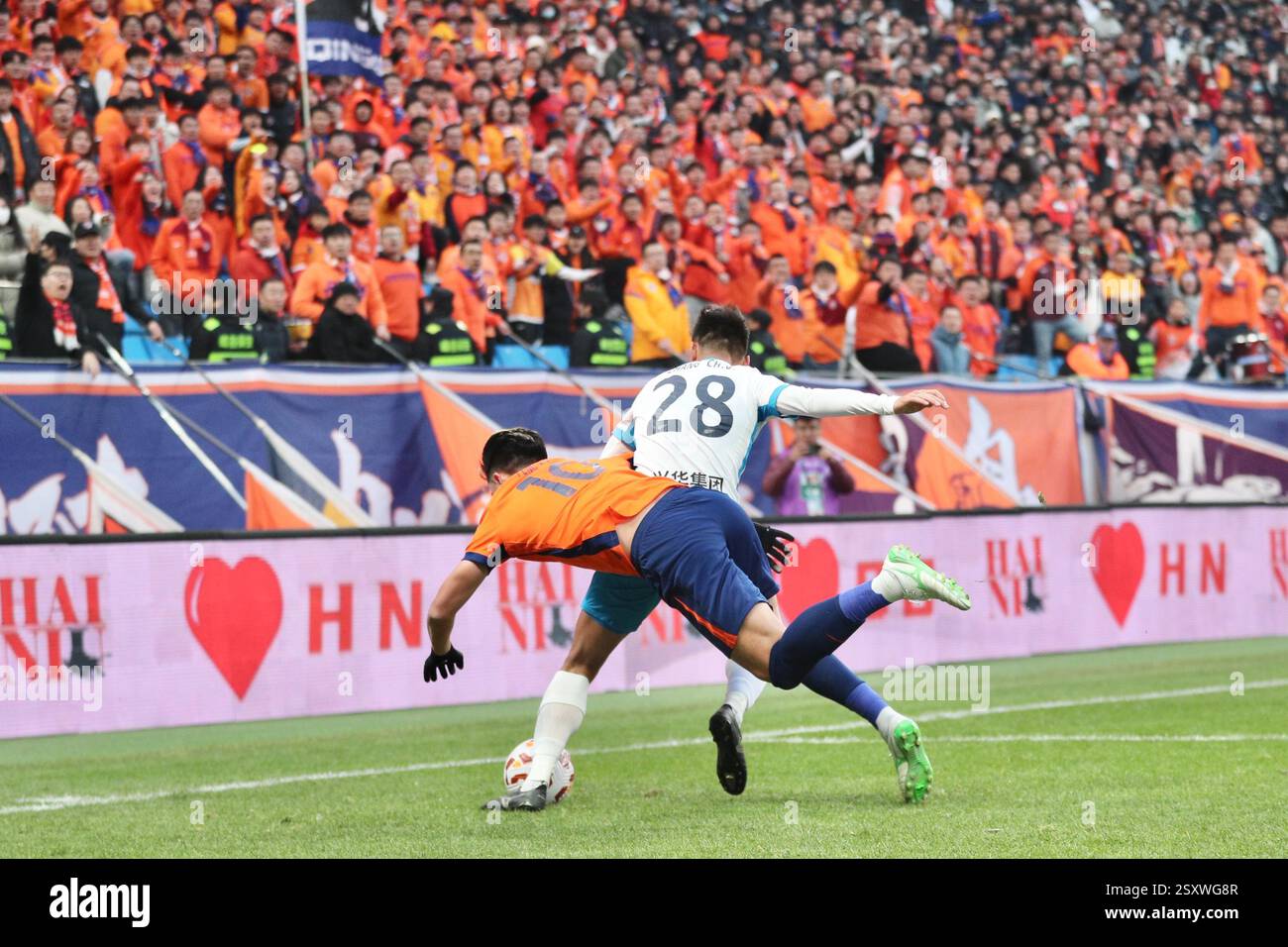 Qingdao Hainiu Football Club 2-2 draw Qingdao West Coast Football Club ...