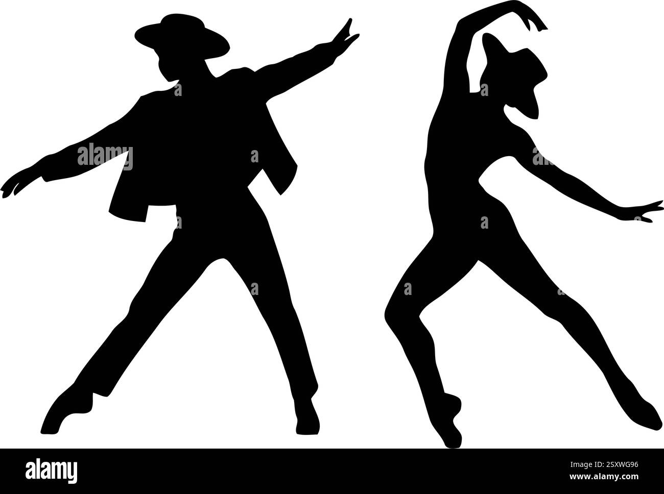 Striking poses Stock Vector Images - Alamy