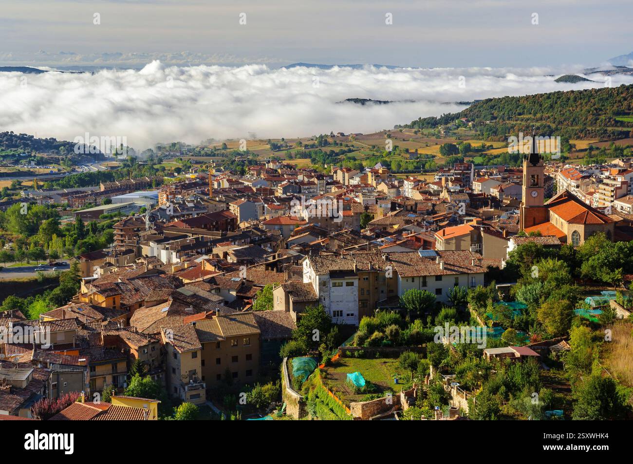 Berga village barcelona catalonia spain hi-res stock photography and ...