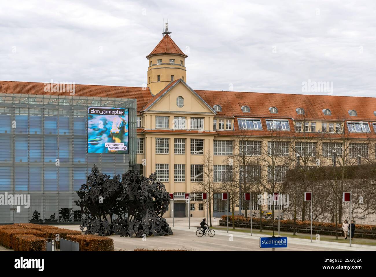 ZKM. Zentrum für Kunst und Medien, Karlsruhe. // 24.02.2025: Karlsruhe, Baden-Württemberg ...