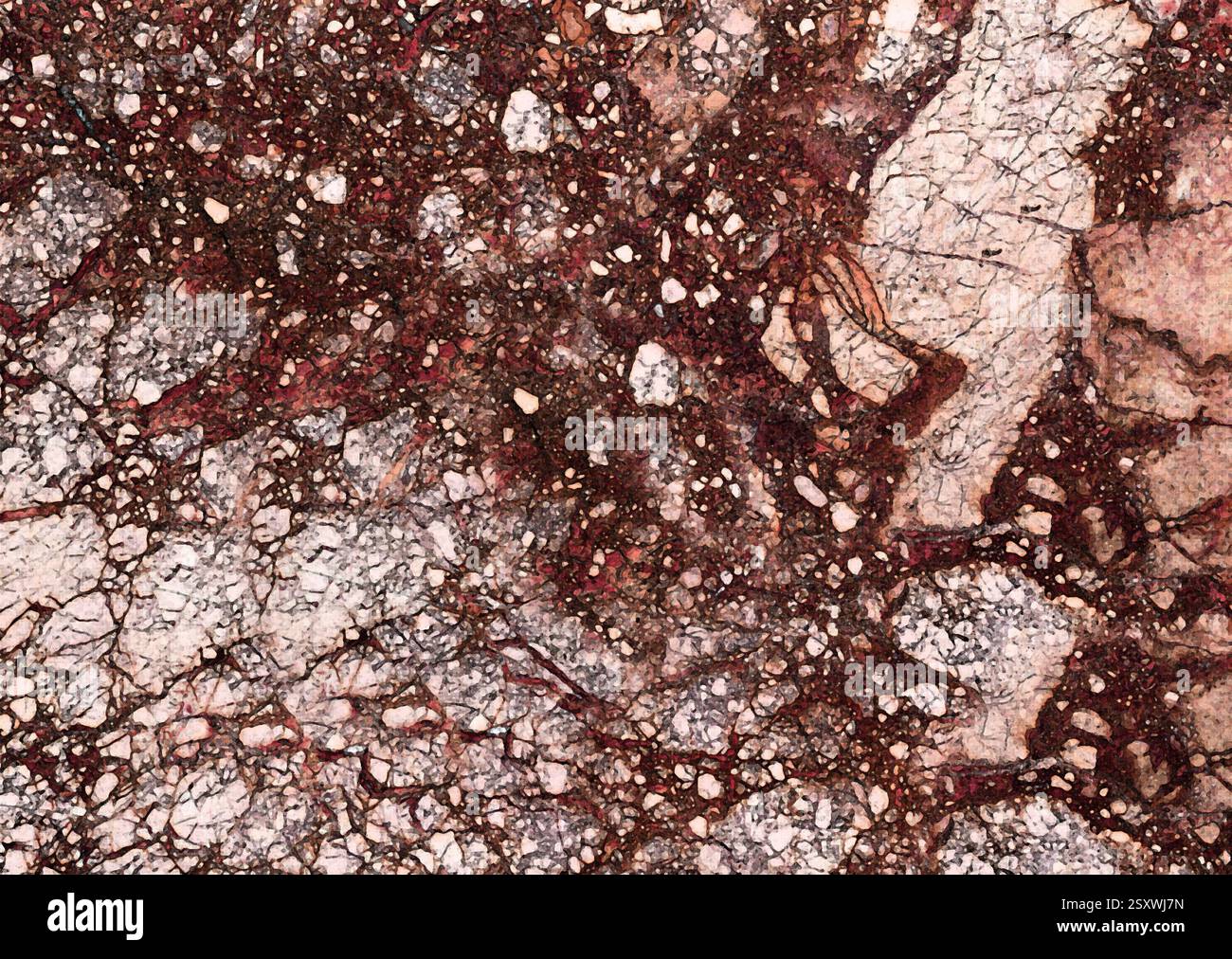 Breccia rock hi-res stock photography and images - Alamy