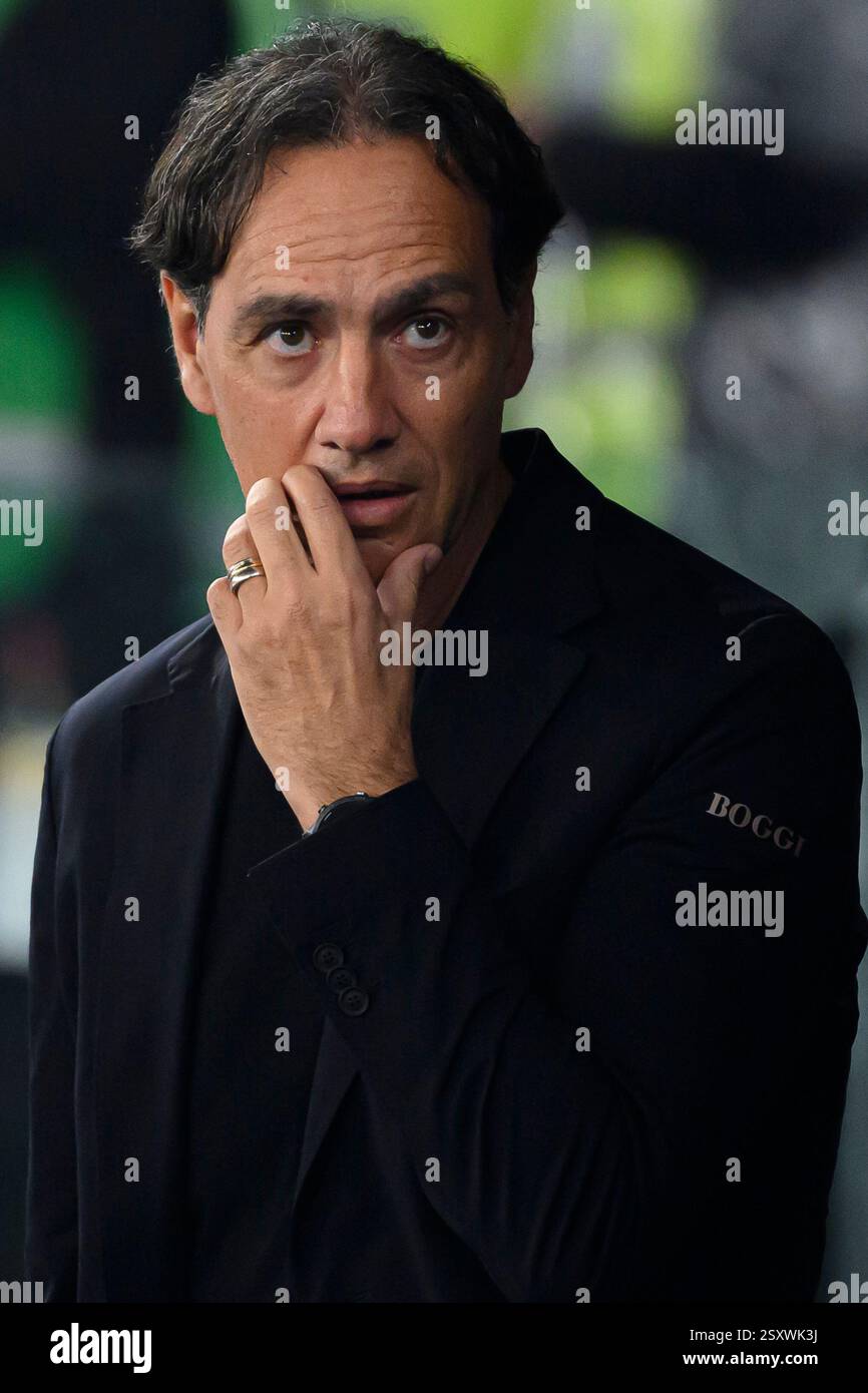 Alessandro Nesta, head coach of AC Monza during the Serie A football ...