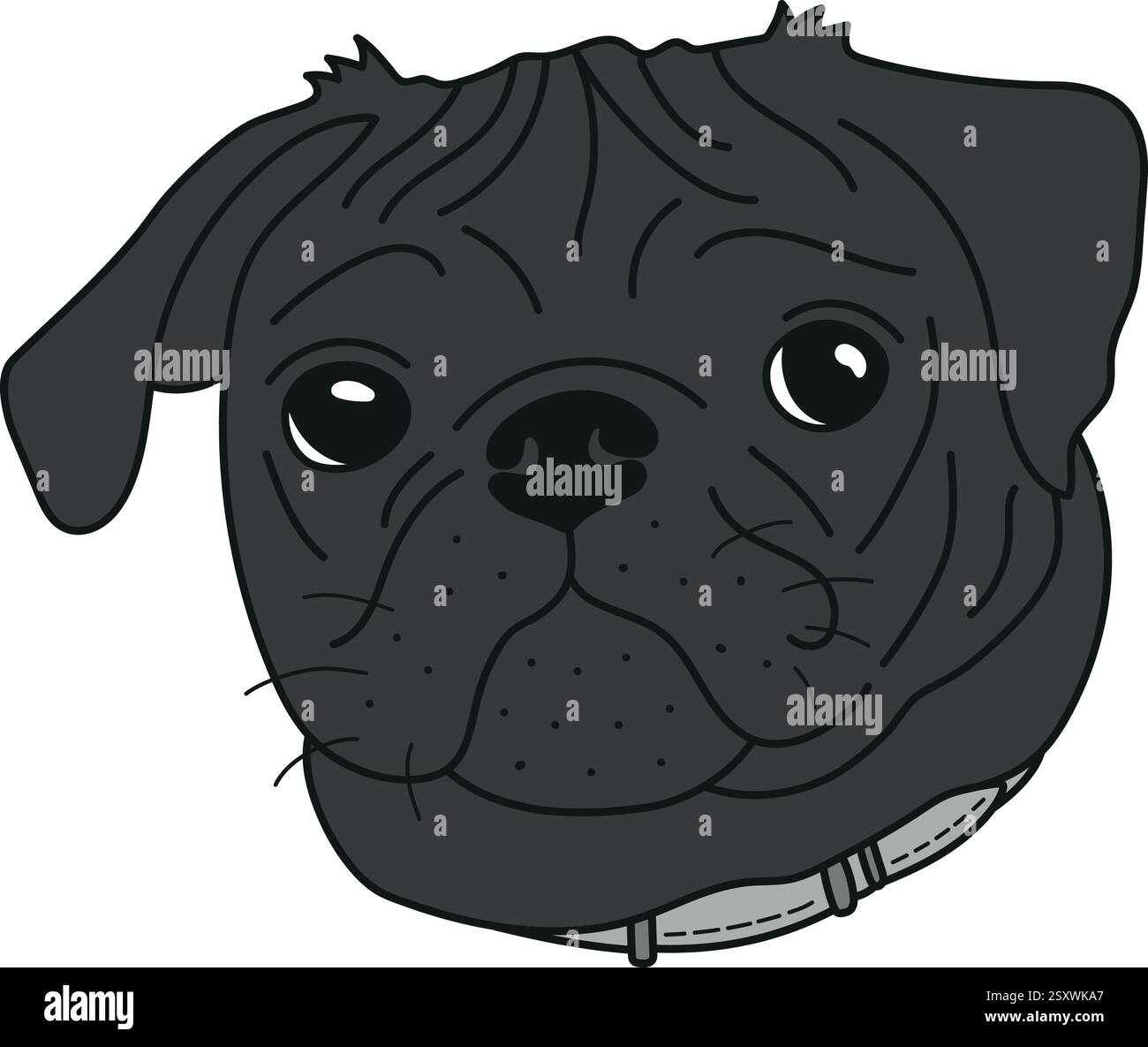 Small dog print Cut Out Stock Images & Pictures - Alamy