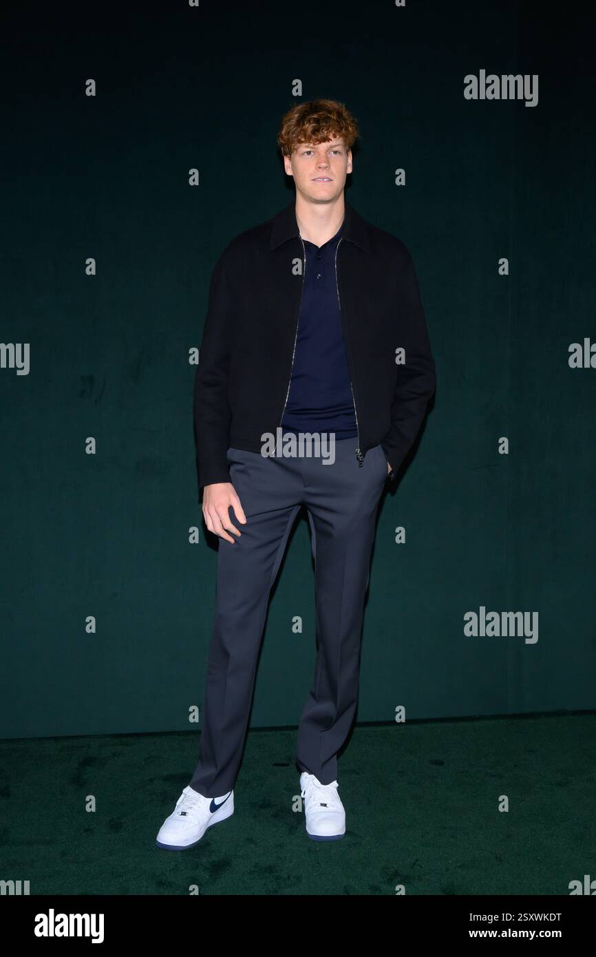 Jannik Sinner Milano Fashion Week - Women F/W 25-26 Gucci fashion show ...