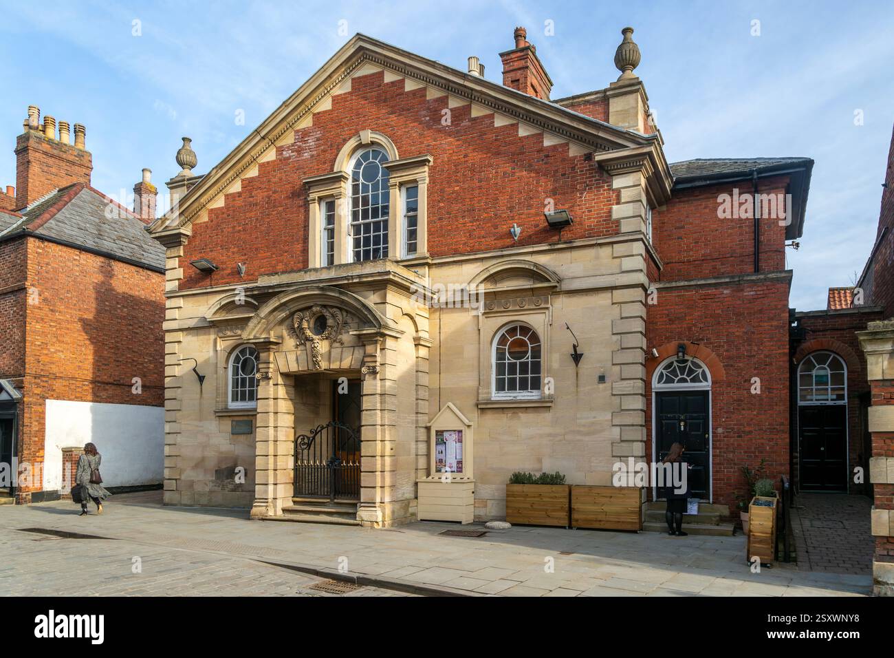Georgian architecture of the County Assembly Rooms building 1744 ...