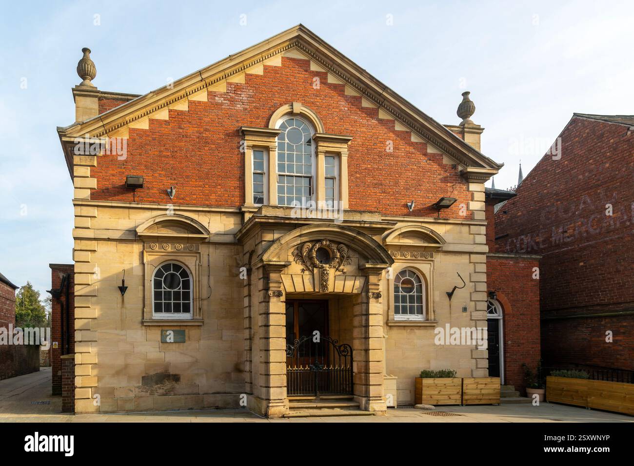 Georgian architecture of the County Assembly Rooms building 1744 ...