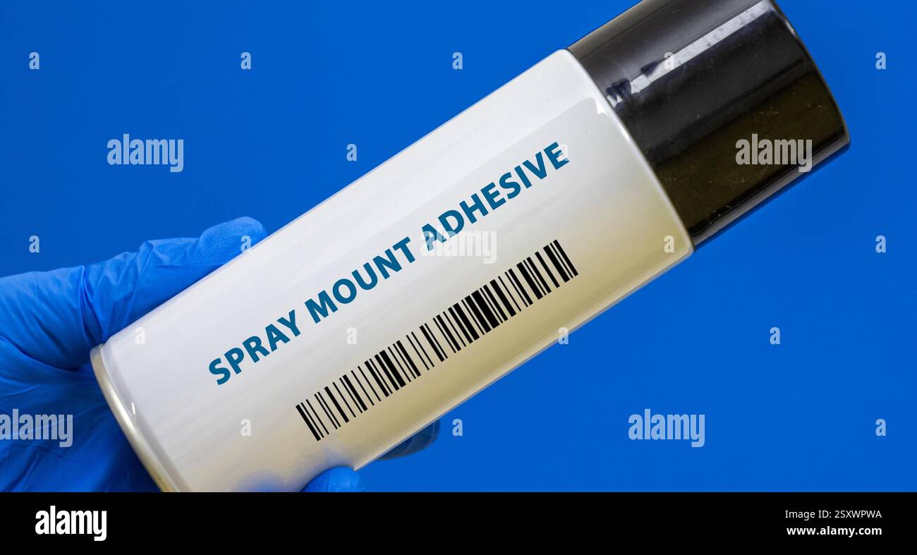 Spray Mount Adhesive A repositionable adhesive spray, typically used in ...