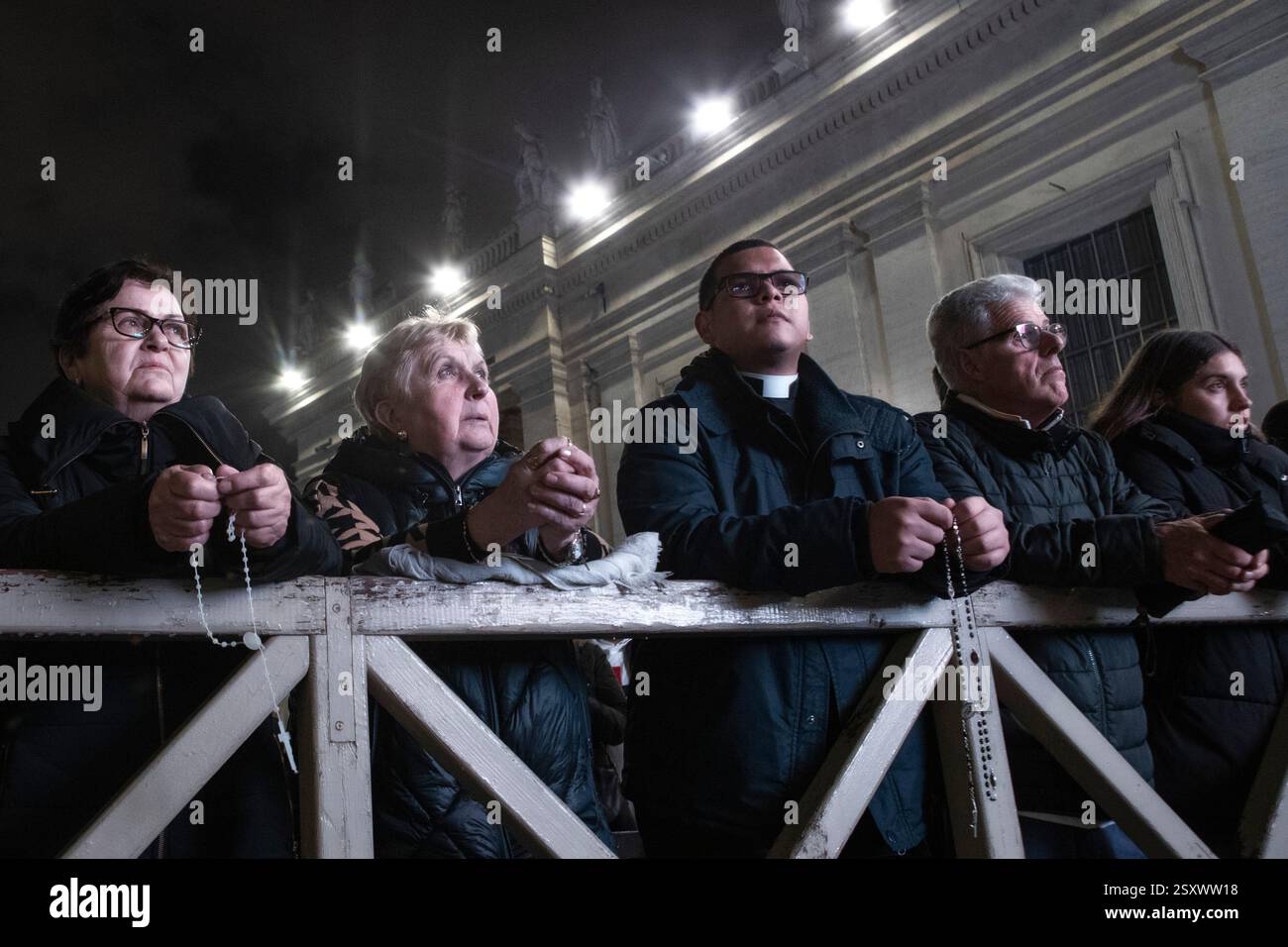Vatican City, Vatican, 25 February 2025. Cardinal Luis Antonio Gokim ...