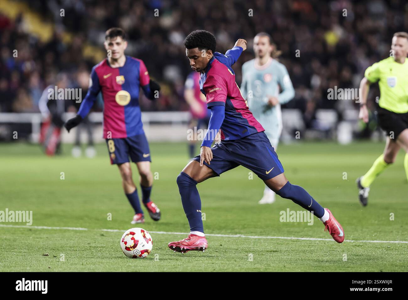 Alejandro Balde of FC Barcelona during the Spanish Cup, Copa del Rey ...