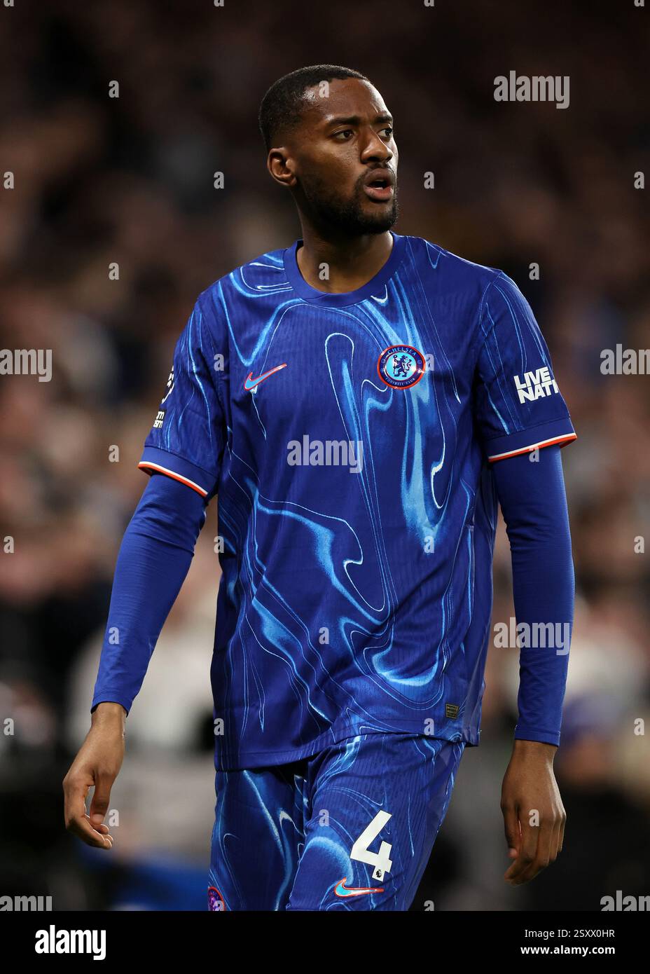 London, UK. 25th Feb, 2025. Tosin Adarabioyo of Chelsea during the ...