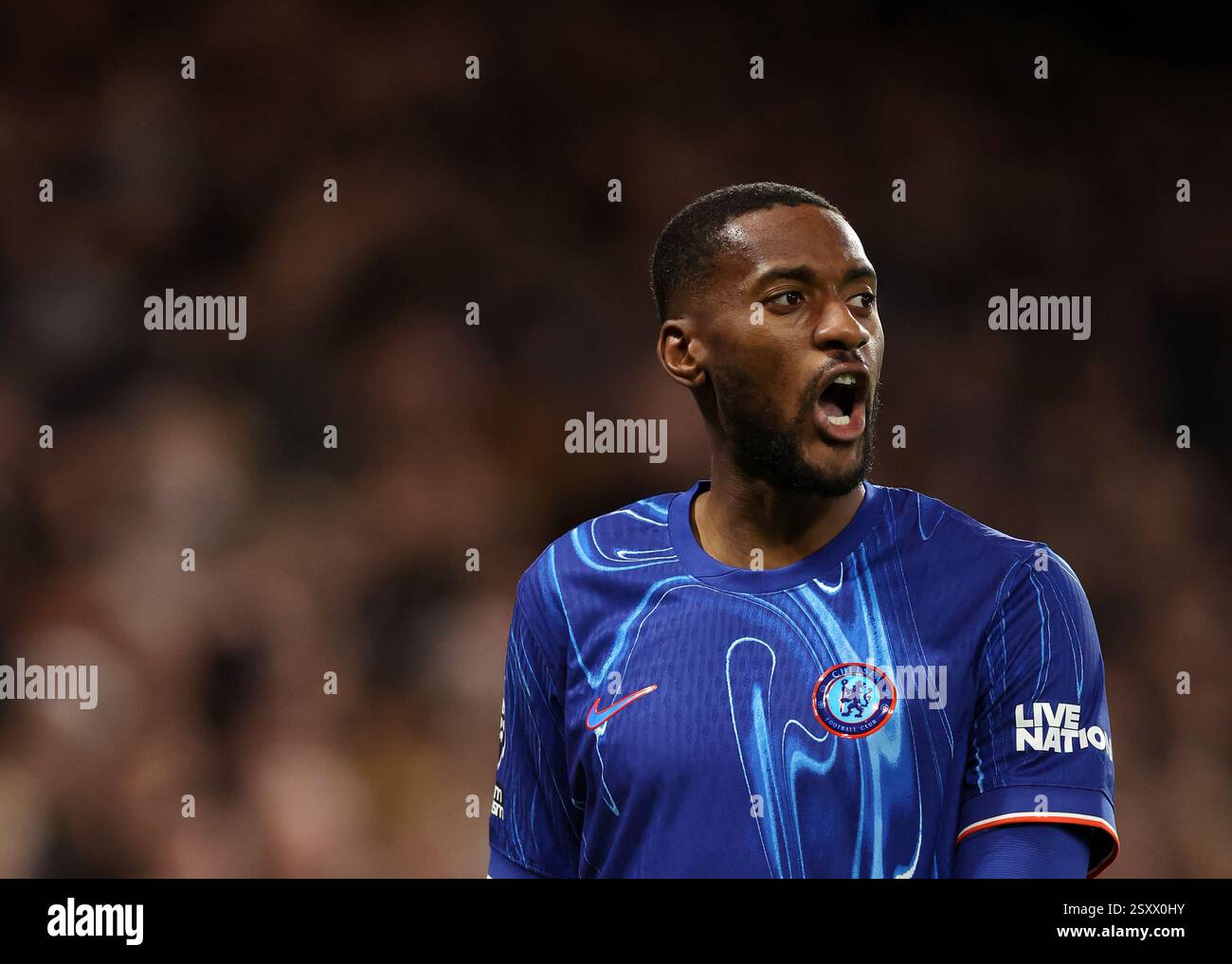 London, England, 25th February 2025. Tosin Adarabioyo of Chelsea during ...