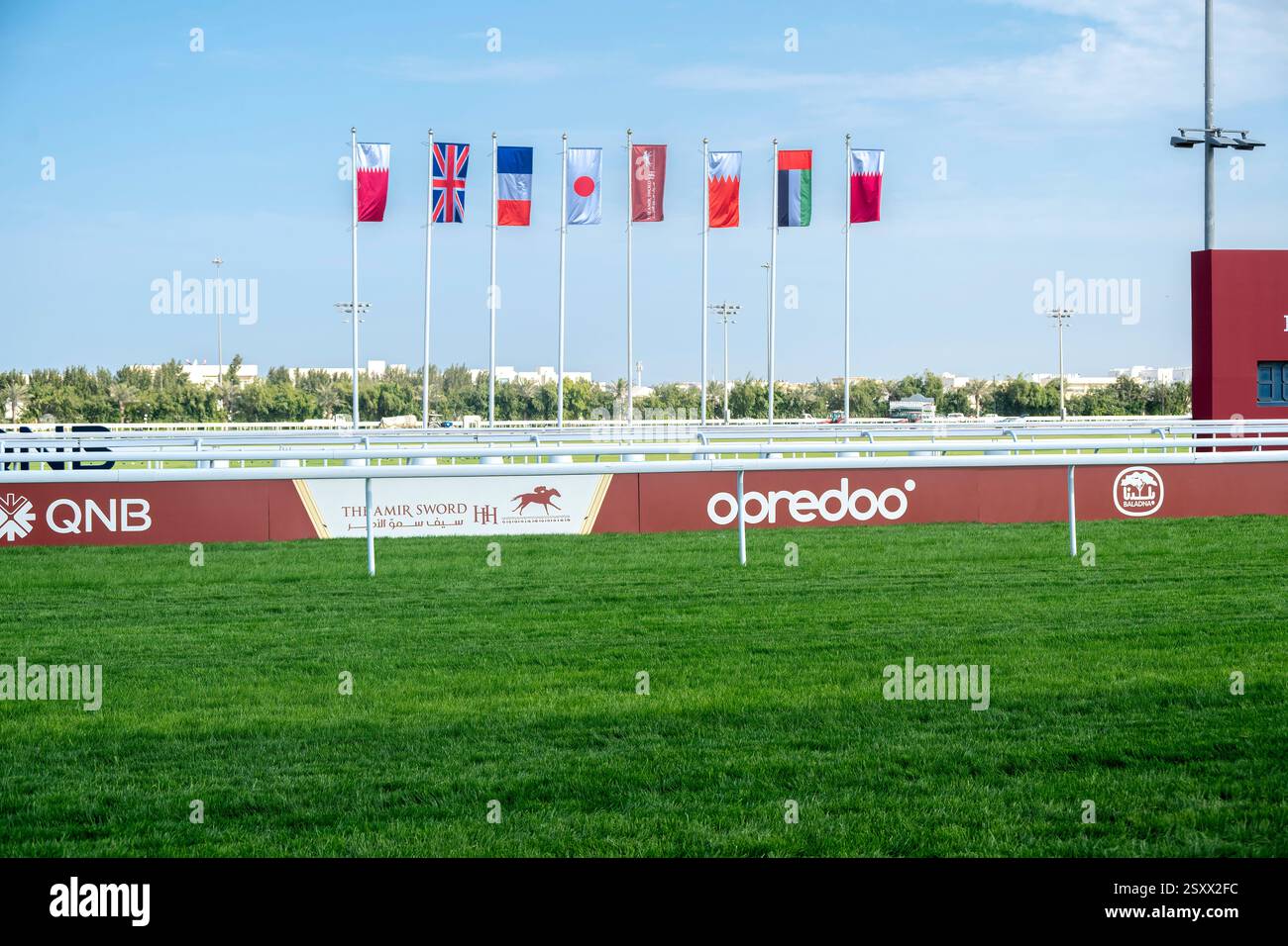 Amir sword Cup. Horse Race. in Racing and Equestrian club in Al Rayyan ...