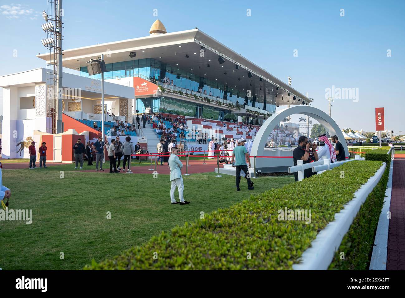 Amir sword Cup. Horse Race. in Racing and Equestrian club in Al Rayyan ...
