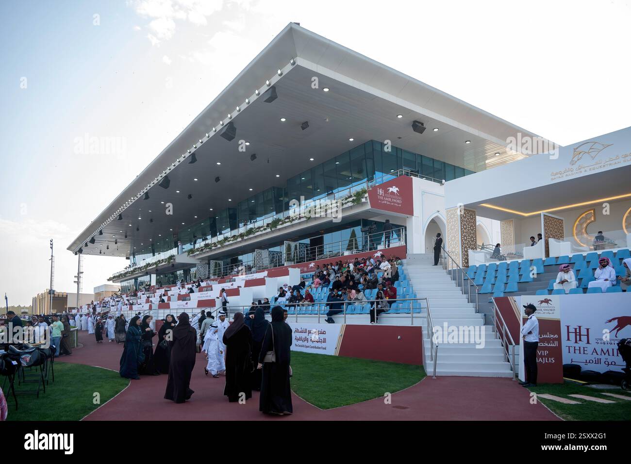 Amir sword Cup. Horse Race. in Racing and Equestrian club in Al Rayyan ...