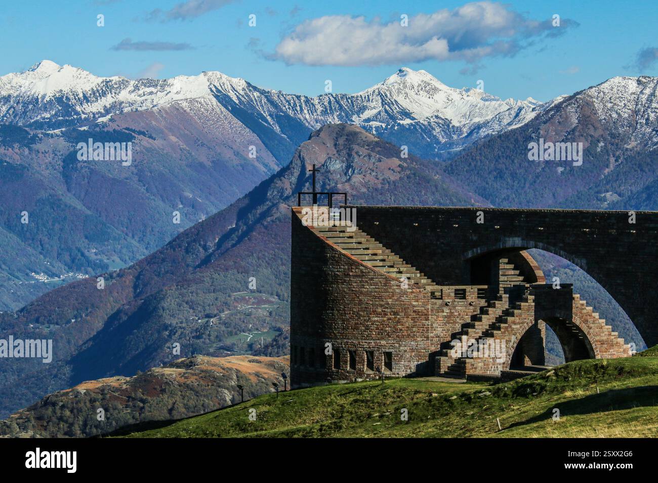 Chapel of Santa Maria degli Angeli, Alpe Foppa, Ticino, Switzerland ...