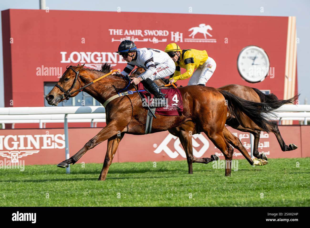 Amir sword Cup. Horse Race. in Racing and Equestrian club in Al Rayyan ...
