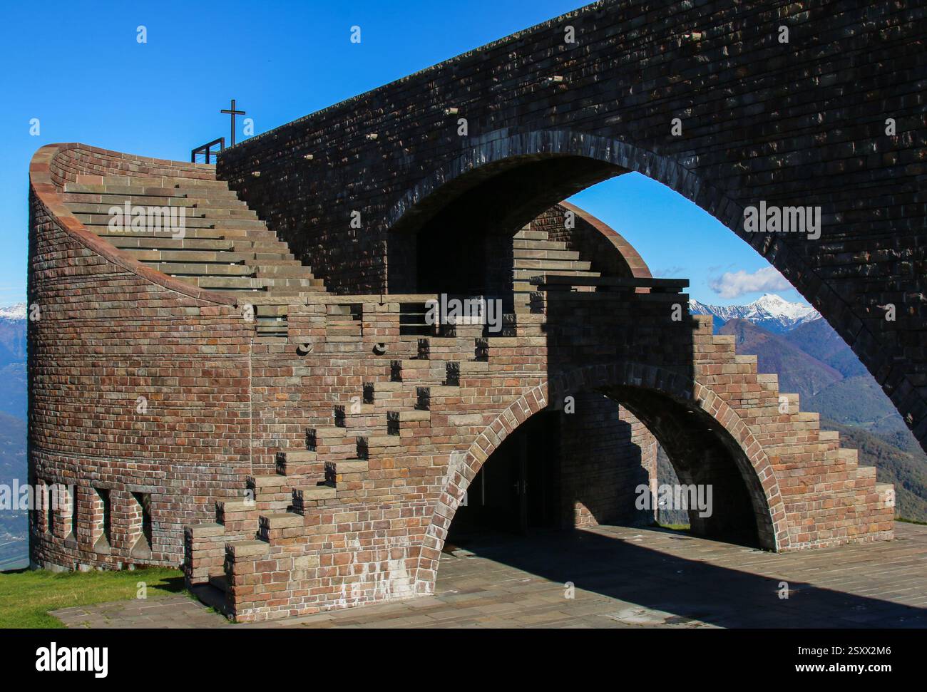 Chapel of Santa Maria degli Angeli, Alpe Foppa, Ticino, Switzerland ...