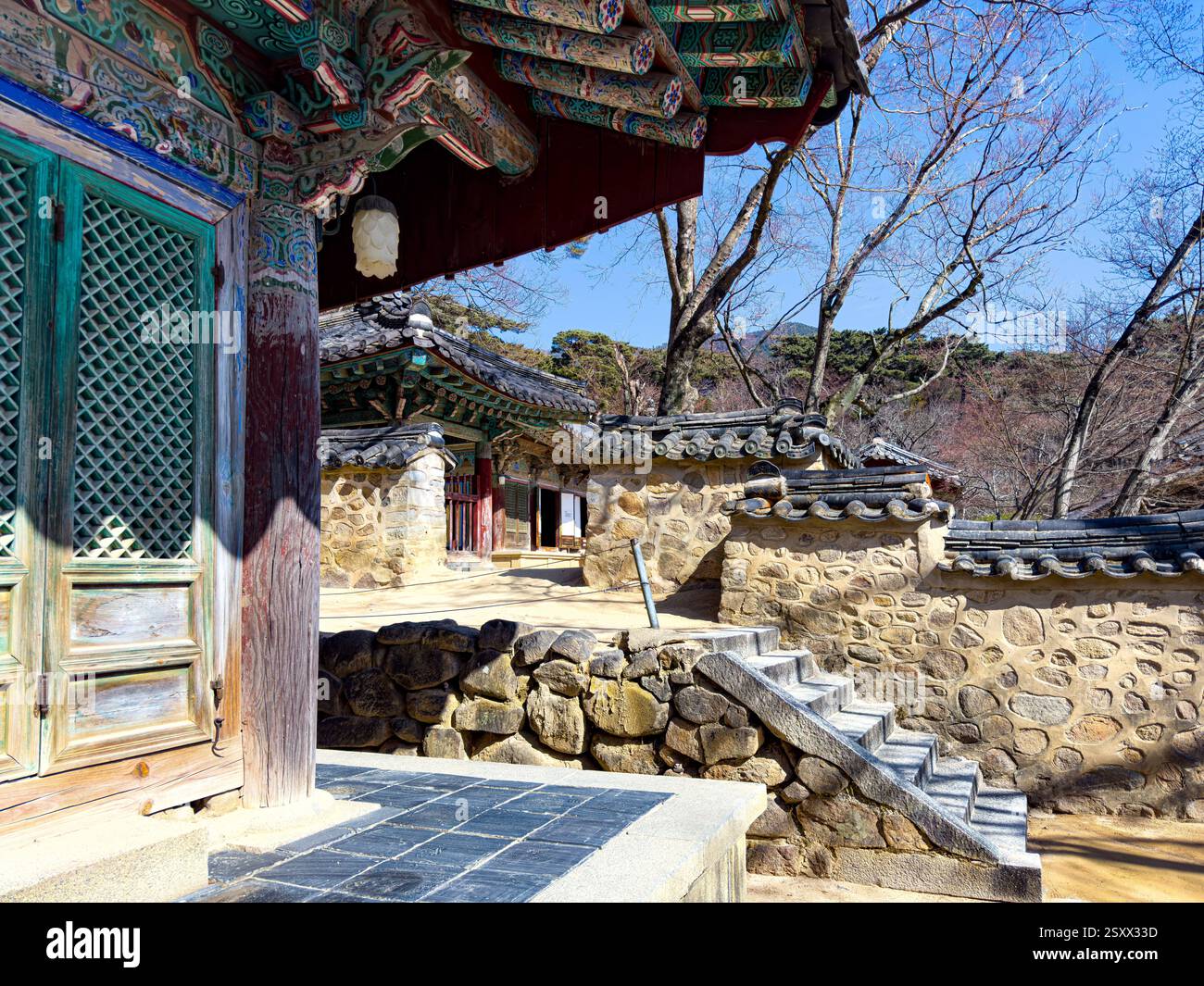 Gyeongju, Südkorea, Asien, Bulguksa, buddhistischer Tempel, UNESCO ...