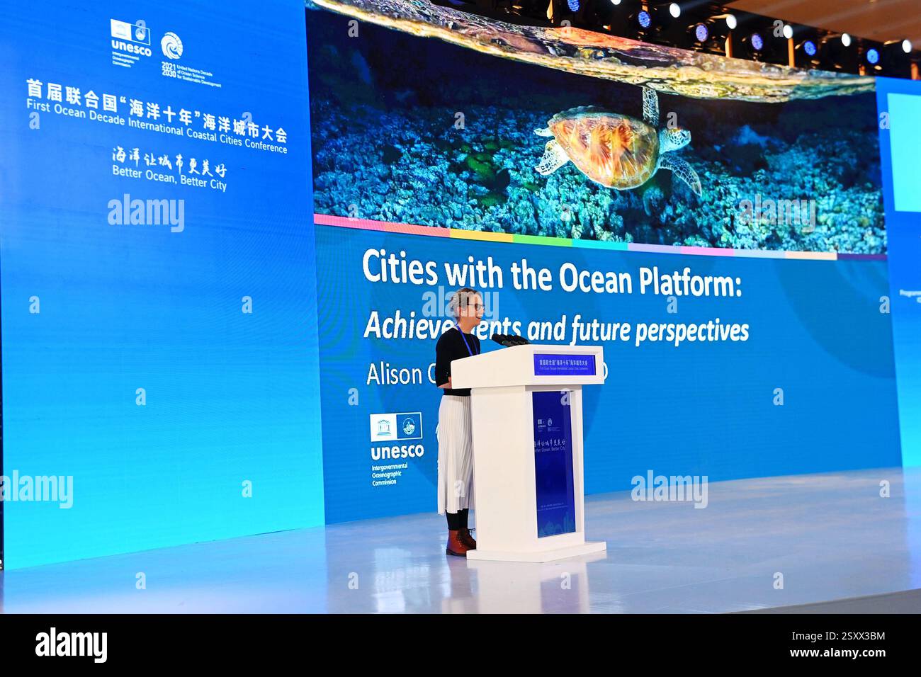 QINGDAO, CHINA - FEBRUARY 26, 2025 - Report by the United Nations ...