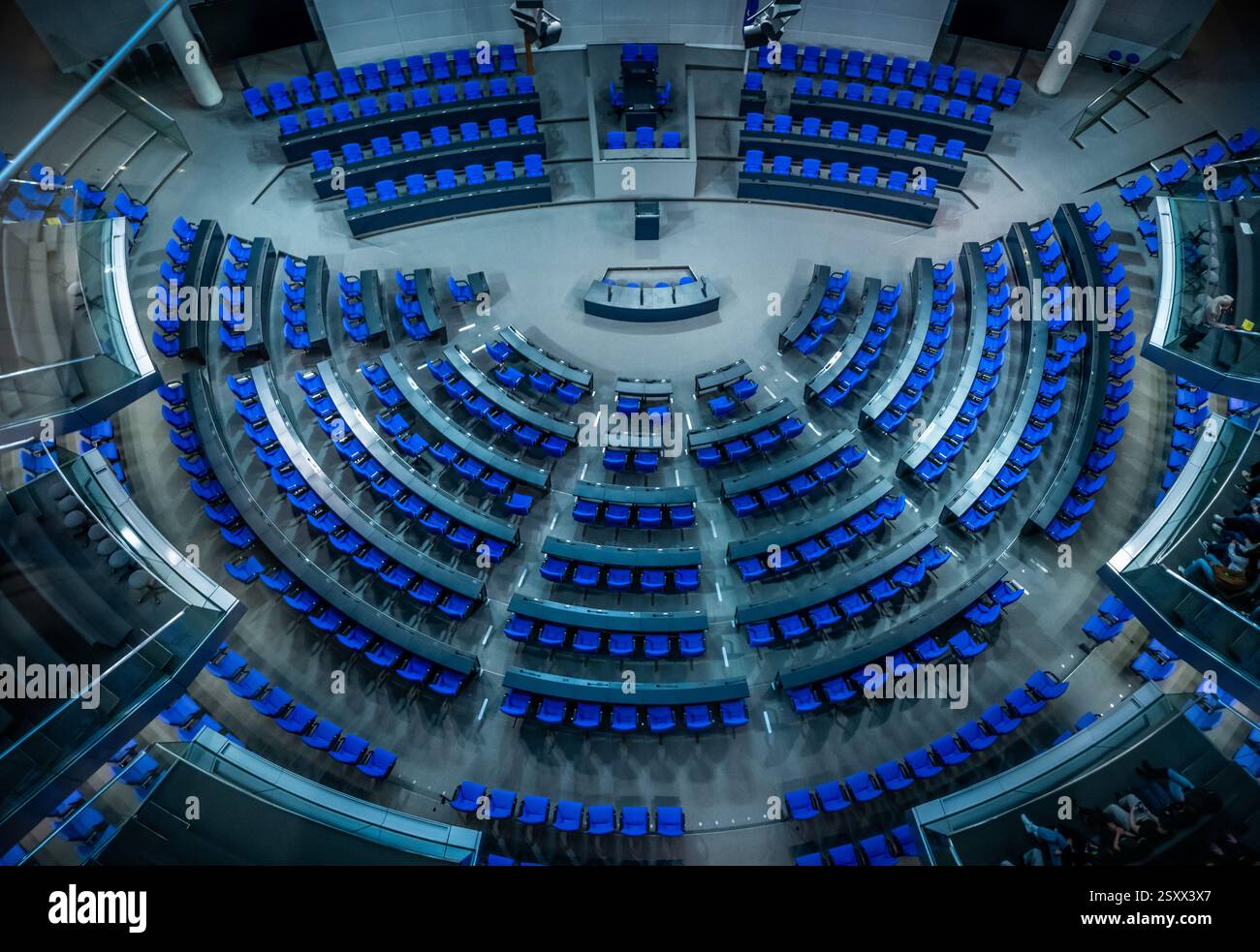 Berlin, Germany. 26th Feb, 2025. View of the plenary chamber in the ...