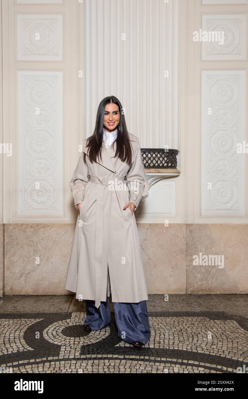 Diala Makki Milano Fashion Week - Women F/W 25-26 Alberta Ferretti ...