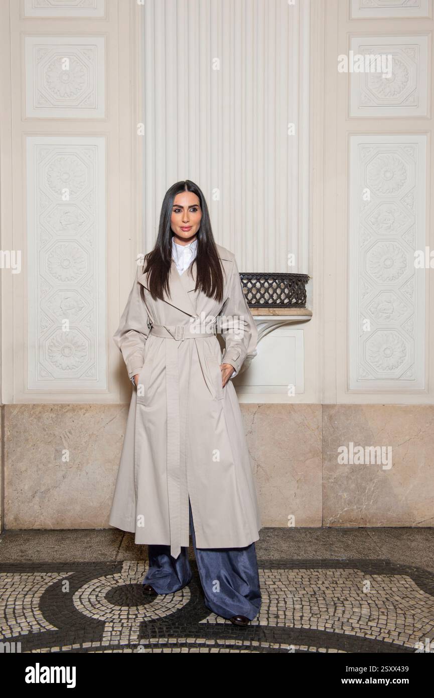 Diala Makki Milano Fashion Week - Women F/W 25-26 Alberta Ferretti ...