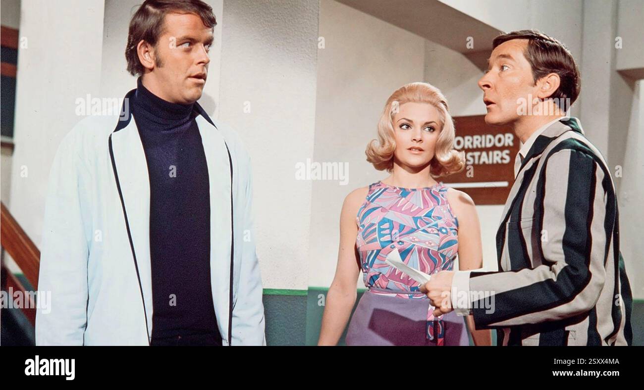 CARRY ON CAMPING 1969 Ran Organisation film with from left: Julian ...