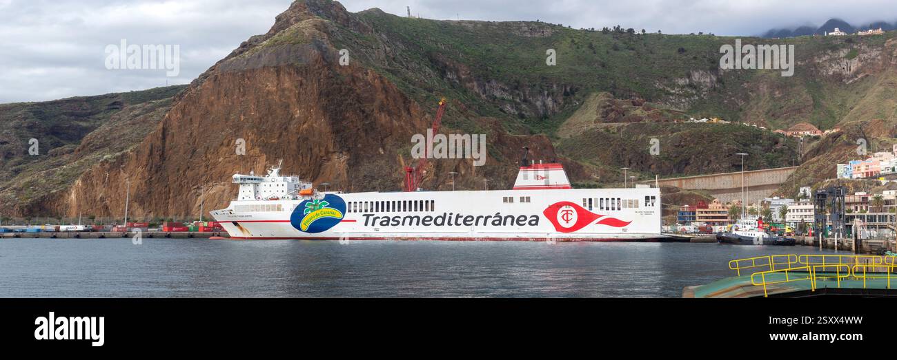 SANTA CRUZ, LA PALMA, CANARY ISLANDS - FEBRUARY 05, 2025: The ...