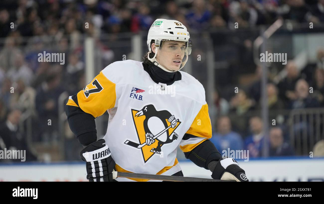 Pittsburgh Penguins' Ryan Graves during the second period of an NHL ...