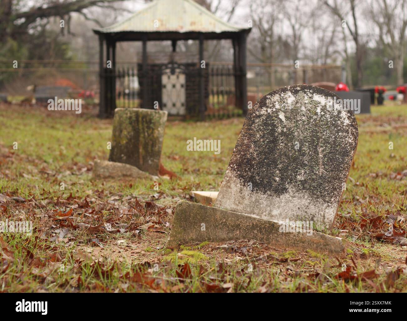 Historic Loftin Cemetery Located in Rural East Texas Near Flint, Texas ...