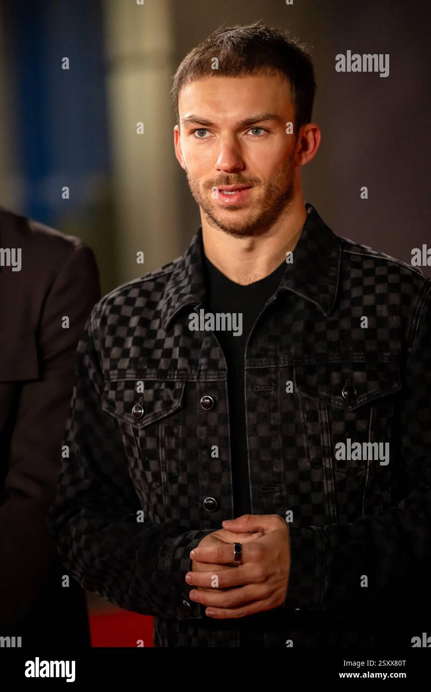 O2 ARENA LONDON, UNITED KINGDOM - FEBRUARY 18: Pierre Gasly, arriving ...