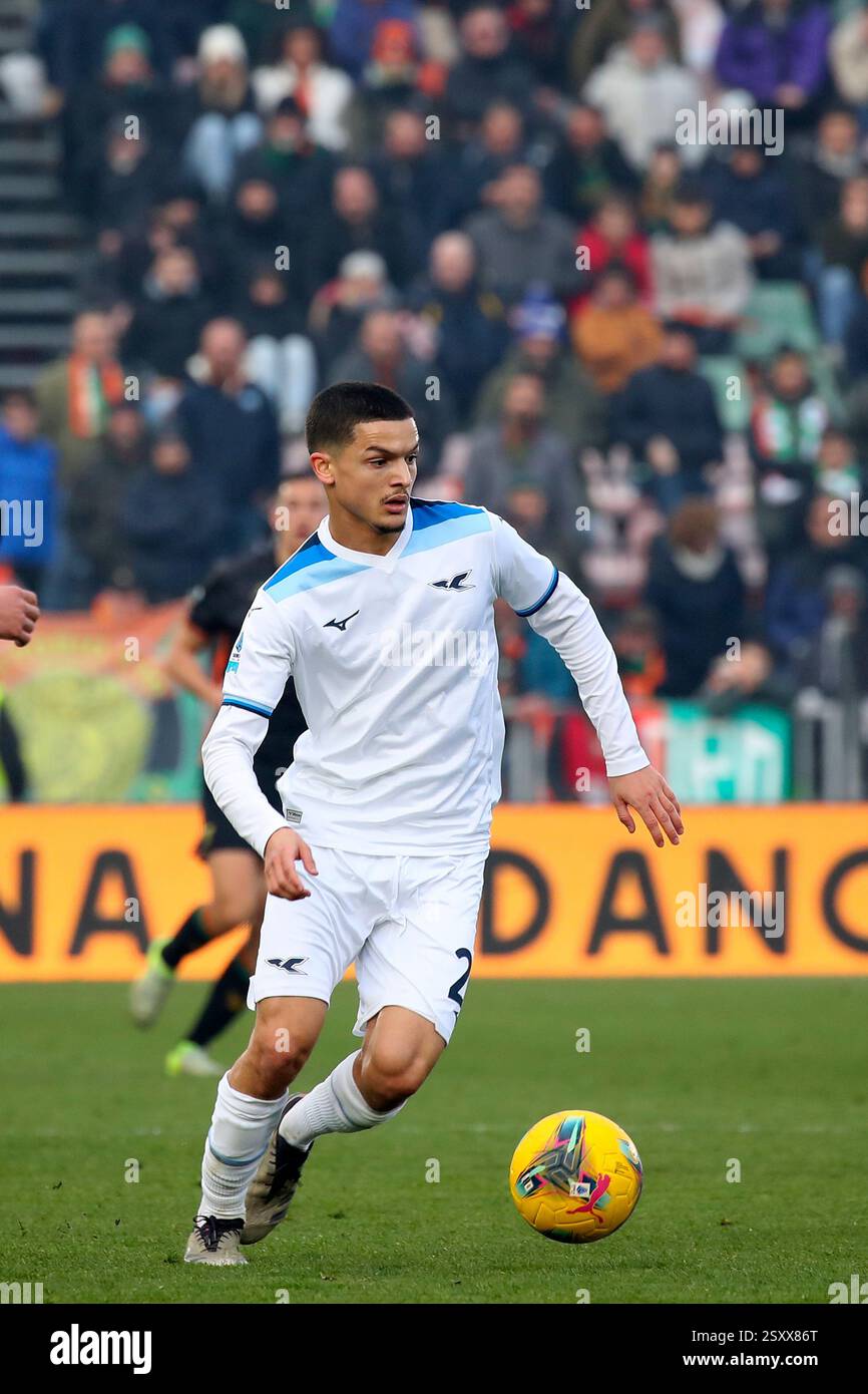 Lazio’s Reda Belahyane In action during the Serie A enilive soccer ...