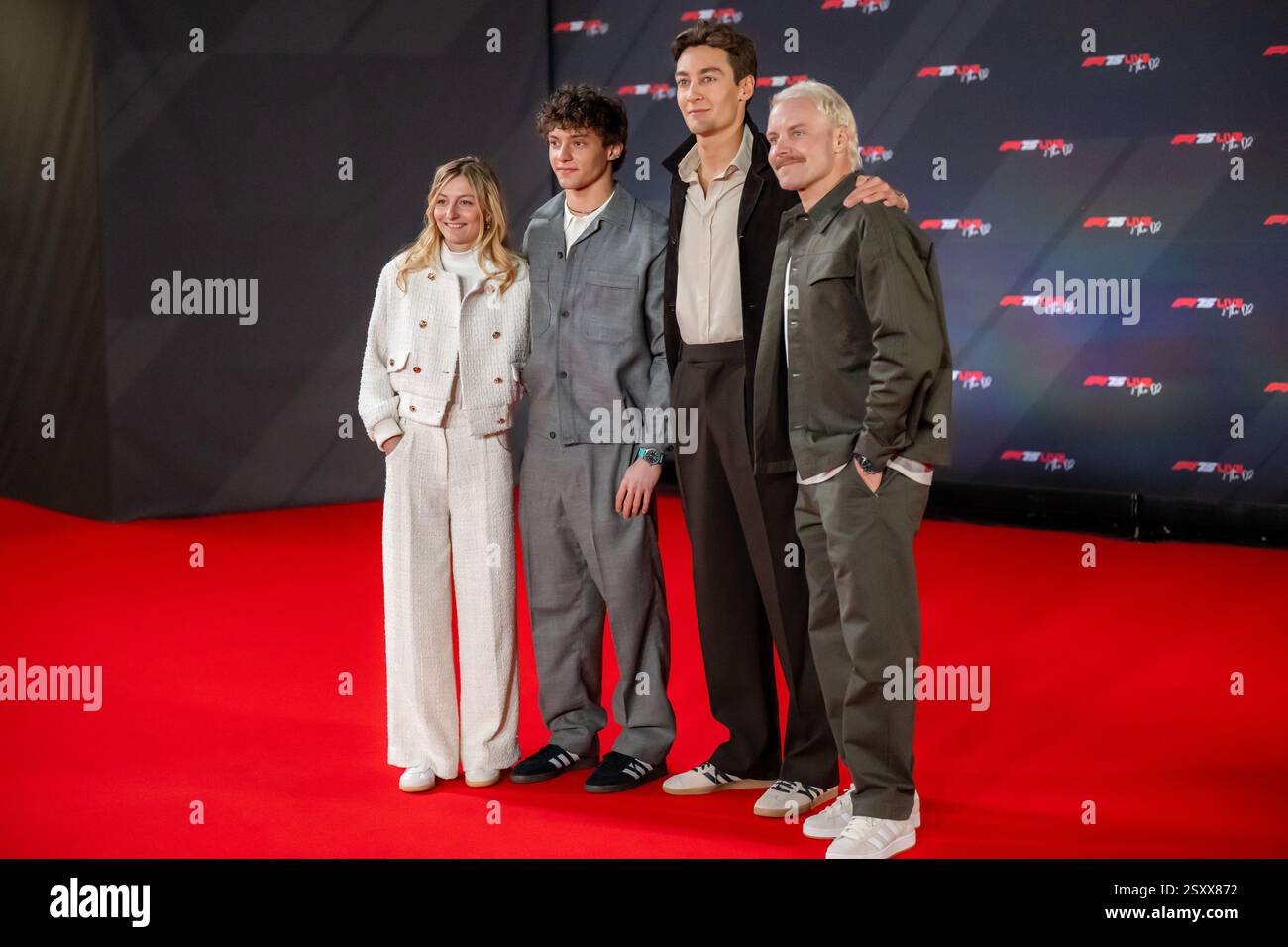O2 ARENA LONDON, UNITED KINGDOM - FEBRUARY 18: Doriane Pin, Andrea Kimi ...