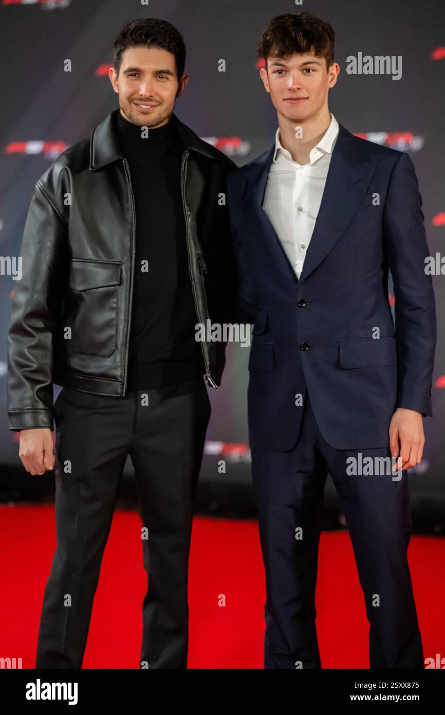 O2 ARENA LONDON, UNITED KINGDOM - FEBRUARY 18: Esteban Ocon and Oliver ...