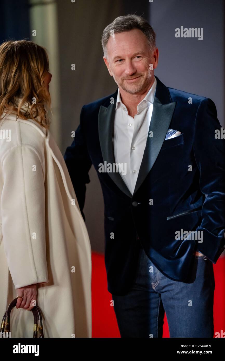O2 ARENA LONDON, UNITED KINGDOM - FEBRUARY 18: Christian Horner and ...
