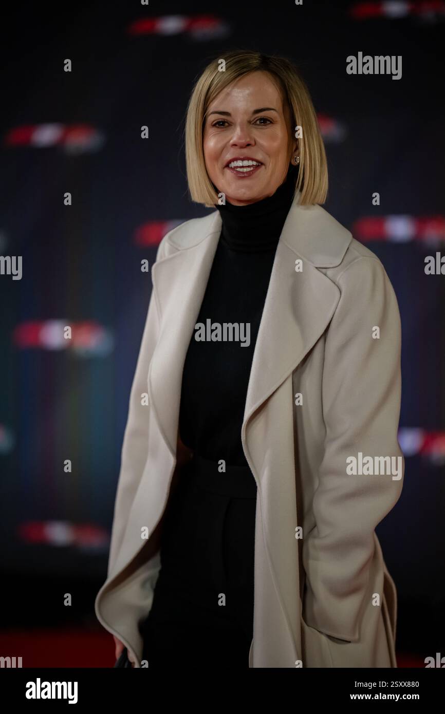 O2 ARENA LONDON, UNITED KINGDOM - FEBRUARY 18: Susie Wolff, arriving on ...