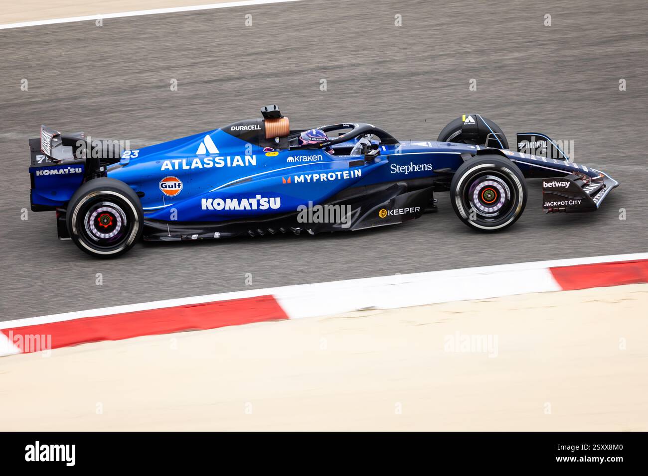 Alexander Albon (THA) Atlassian Williams Racing FW47. 26.02.2025 ...