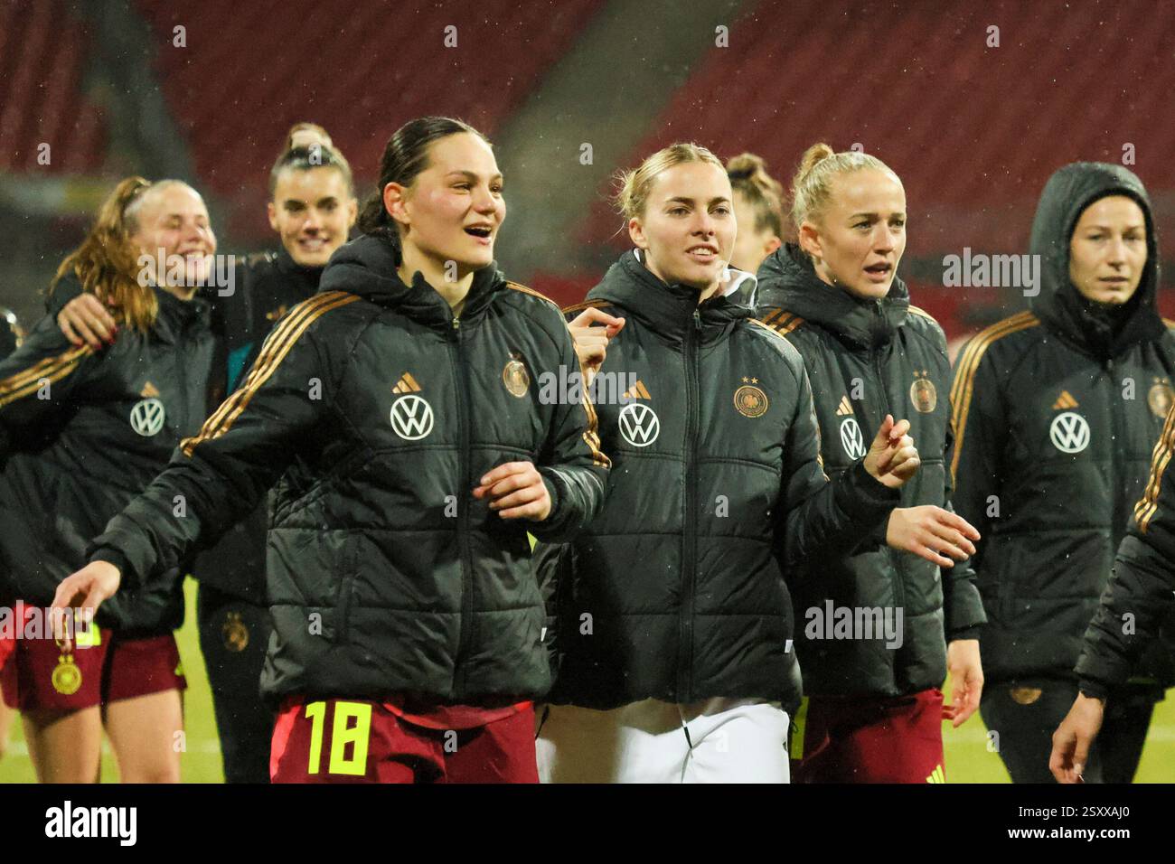 Nürnberg, Deutschland 25. Februar 2025: Frauen Länderspiel - 2025 ...