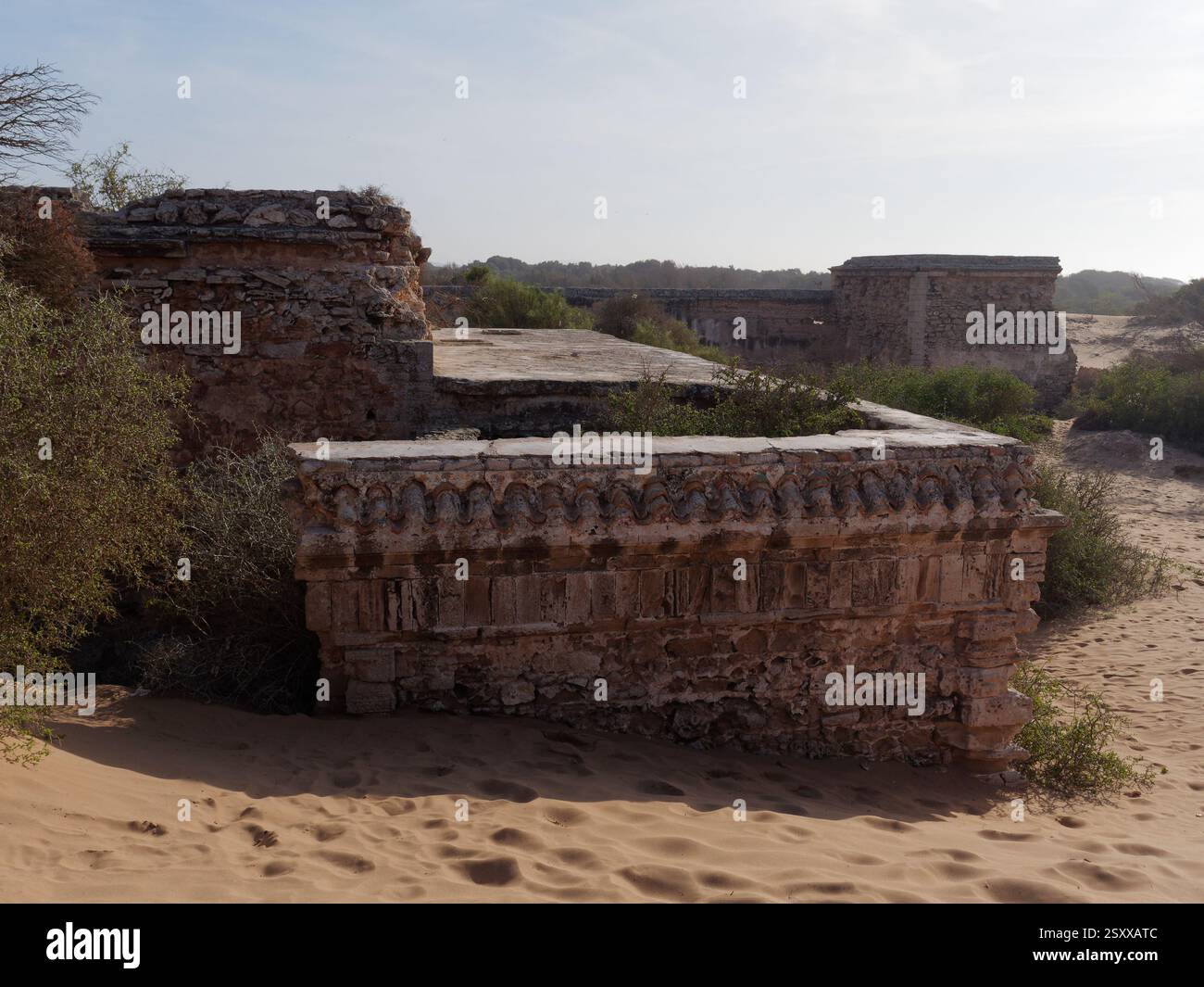 Dar Sultan Palace ruins in Diabat village, city of Essaouira, Morocco ...