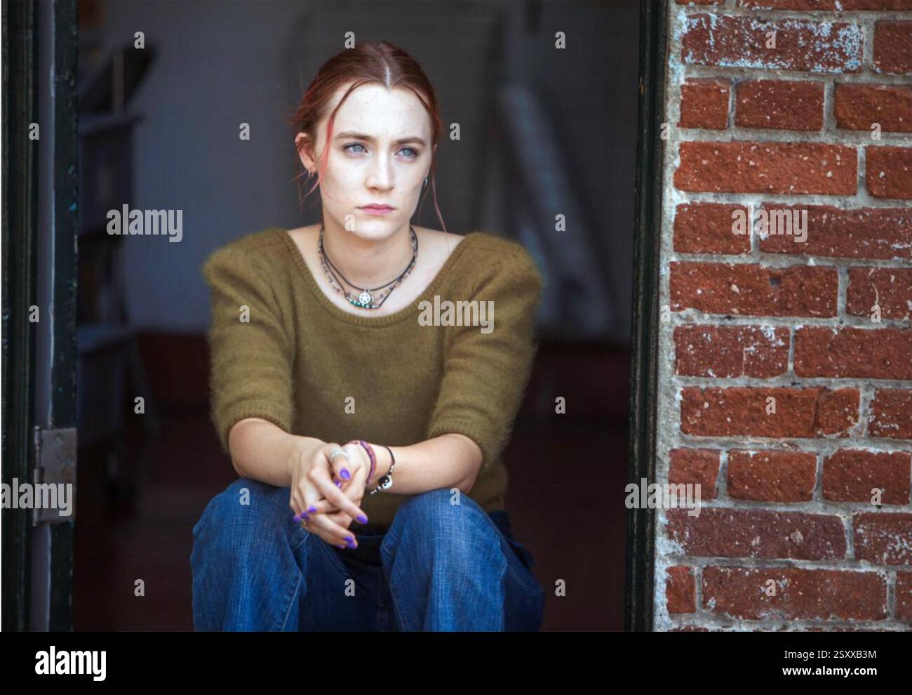 LADY BIRD 2017 Universal Pictures film with Saoirse Ronan Stock Photo ...
