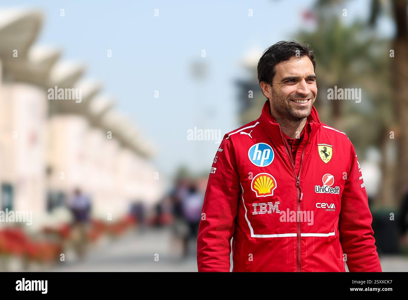 BAHRAIN, BAHRAIN - FEBRUARY 26: Jerome d'Ambrosio of Belgium and ...