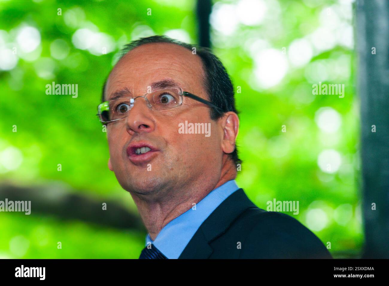 Paris, France, portrait, Francois Hollande, French Politician, (ex ...