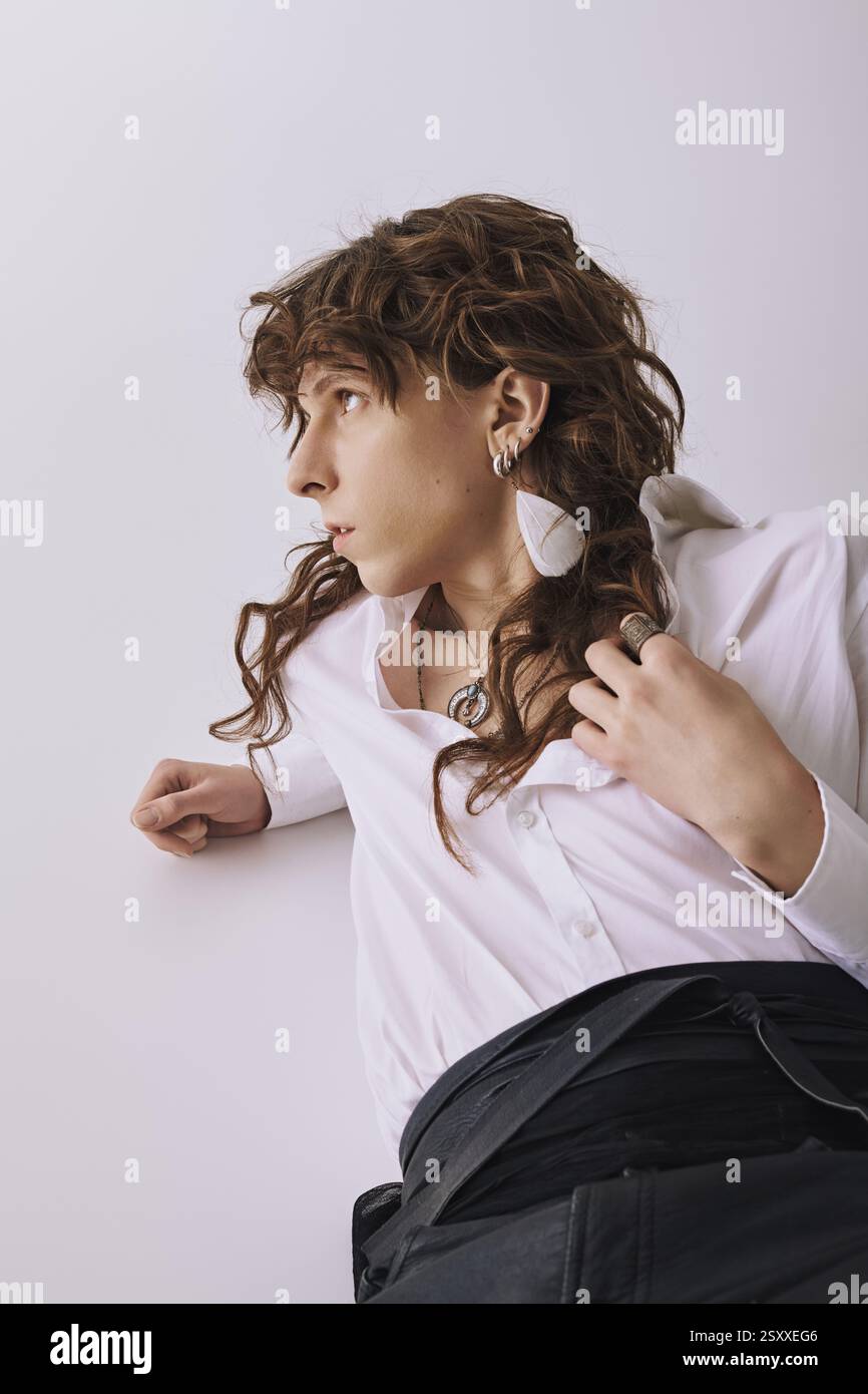 Stylish form showcases hi-res stock photography and images - Alamy