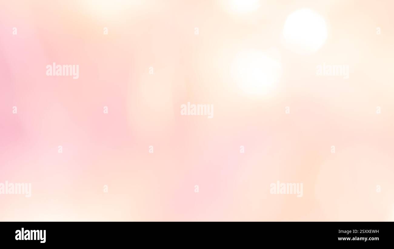 Vibrant summer gradient background with pink and golden soft ...