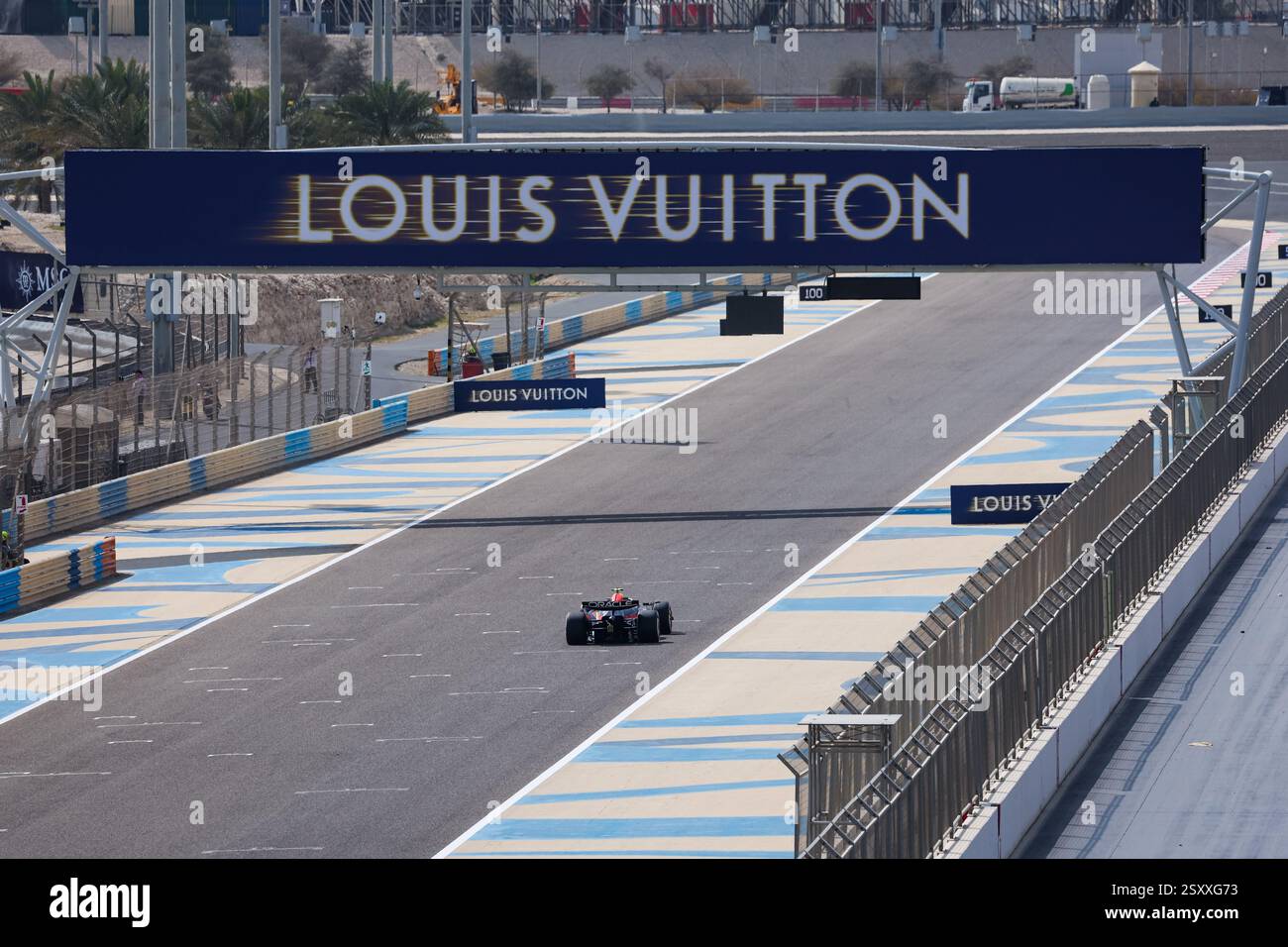 Louis Vuitton LVMH sponsor around the track during the Formula 1 Aramco ...