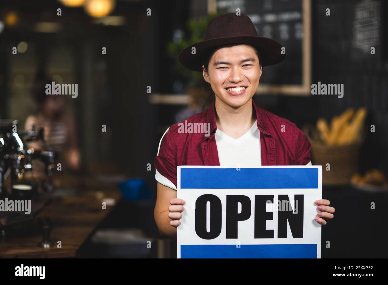 Asian shop sign hi-res stock photography and images - Alamy
