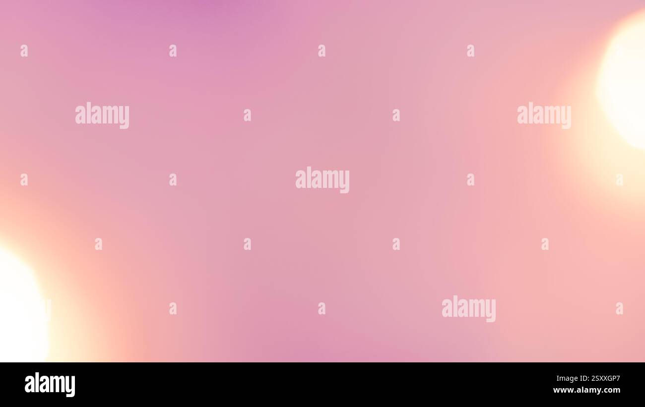 Vibrant summer gradient background with pink and golden soft ...